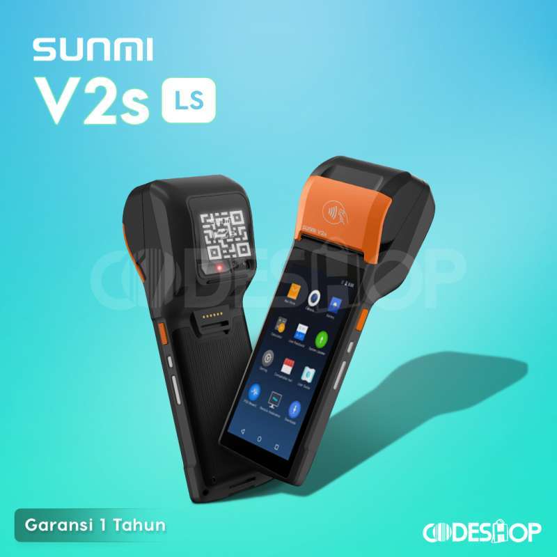 Jual All In One Pos Android Sunmi V2s Ls Printer Kasir 58mm Di Seller Toko Kasir Official ...