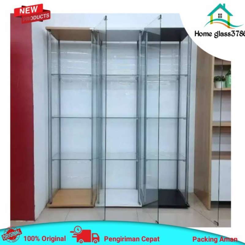 Promo Lemari / Rak Kaca Pajangan Tas Mainan Dan Koleksi Diskon 17% Di Seller Rumahku Idamanku ...