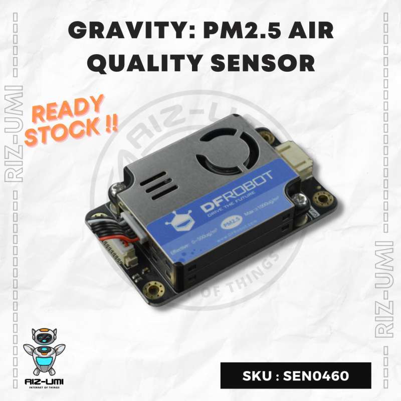 Jual DFRobot Gravity : PM2.5 Air Quality Sensor di Seller riz-umi - Balecatur, Kab. Sleman | Blibli
