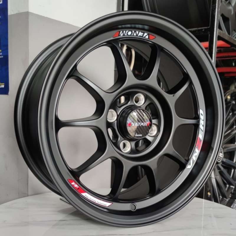 Promo Velg Lenso Flow Forming Venom Zero Ring 15 4H 100 Jazz City Yaris ...