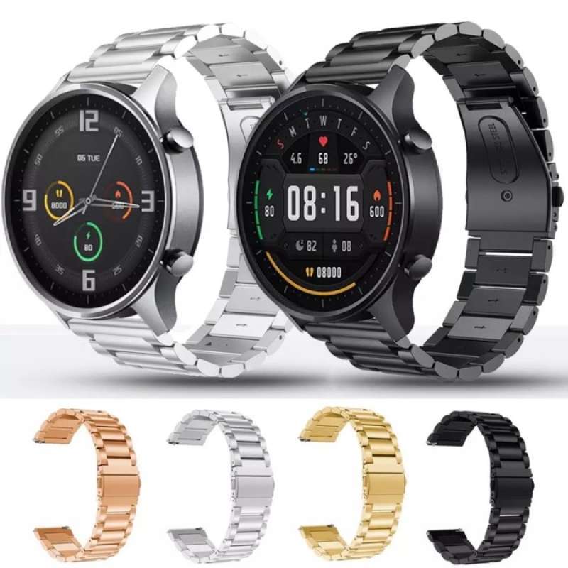 Promo STRAP HUAWEI WATCH GT3 / GT 3 46MM / PRO - STAINLESS 3 BEADS 22MM ...