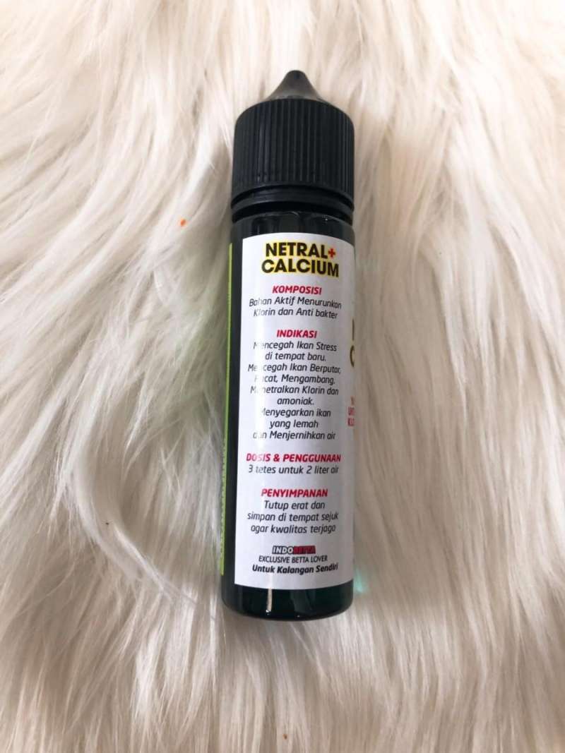 Jual Netral Calcium Plus Menetralkan Klorin Pada Air 60ml Di Seller ...