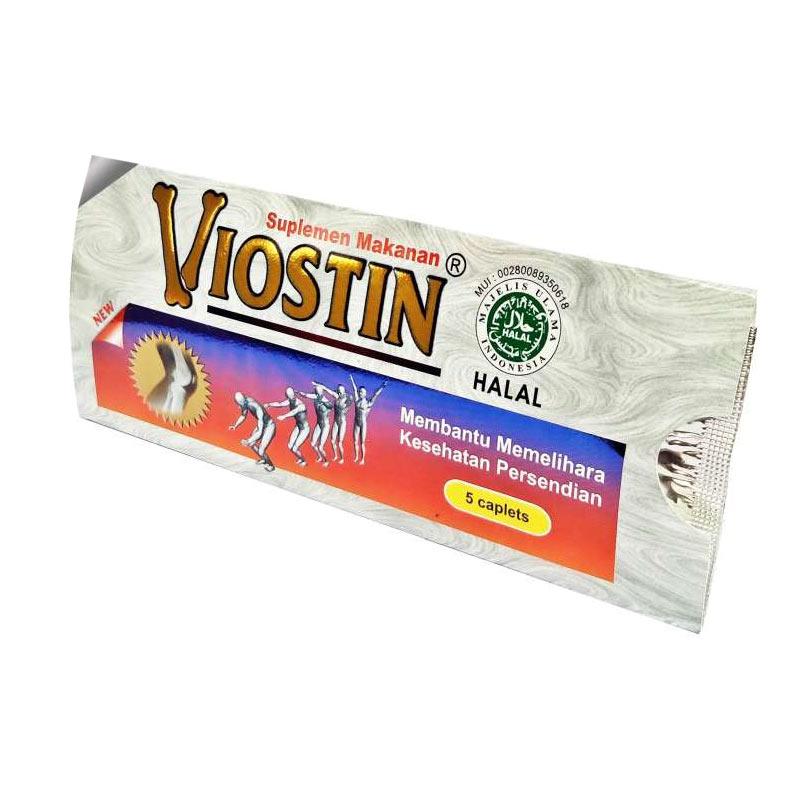 Promo Viostin Suplemen Sendi Obat Kesehatan [1 Strip/ 5 Kaplet] Diskon ...