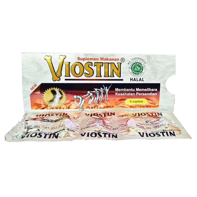 Promo Viostin Suplemen Sendi Obat Kesehatan [1 Strip/ 5 Kaplet] Diskon ...