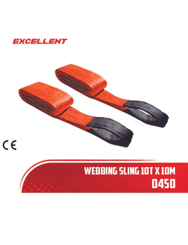 Promo Webbing Sling 10 TON *6M EXCELLENT 0446 Diskon 23% di Seller ...