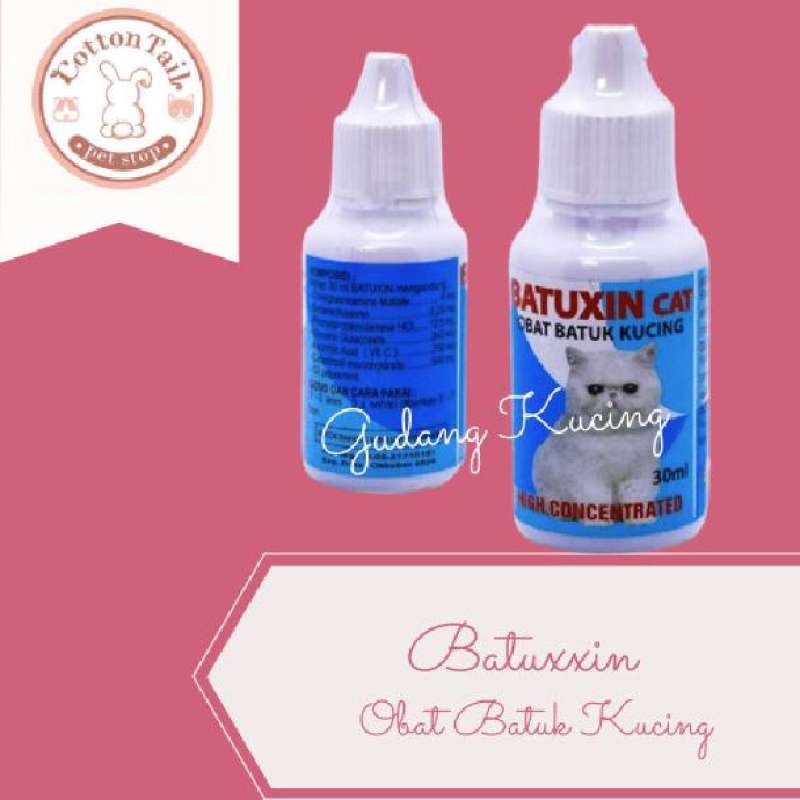 Jual Batuxin Cat - Obat Batuk Kucing Sesaf Nafas Batuk Alergi Pilek di ...