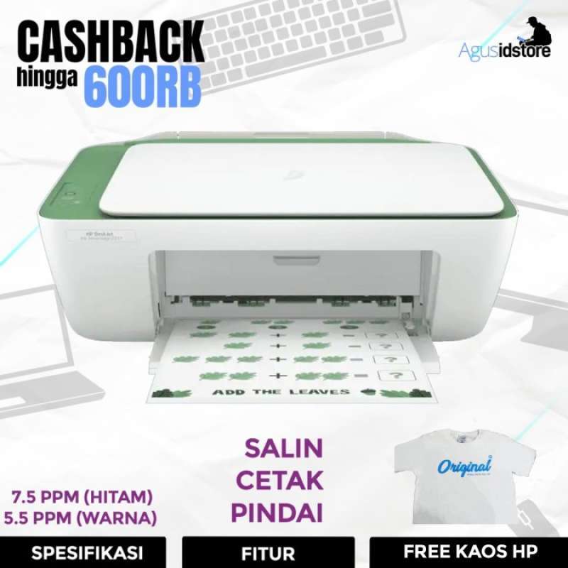 Promo Hp Deskjet Ia 2337 Aio Printer Color Print Scan Copy Diskon 8% di ...