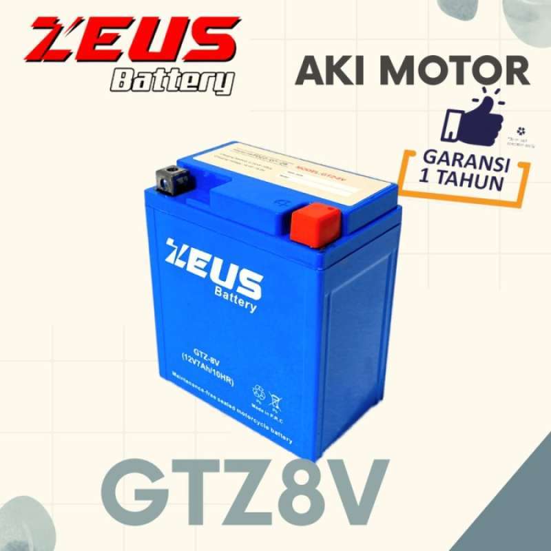 Jual Aki Motor Yamaha Nmax Gtz8v Aki Gel Aki Kering Zeus High Spec Di ...