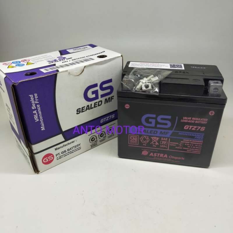 Promo AKI GS GTZ7S ASLI GS ASTRA Diskon 23% di Seller Alice Otoparts ...