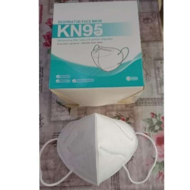 Jual Masker Medis Kn95 Putih Harga Per Box Isi 20pcs - Ada Box Di ...