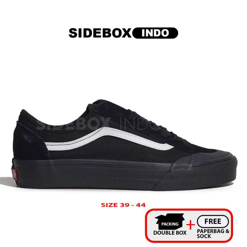 Promo Sepatu Vans Style 36 Decon Sf Black Black White Original Diskon 34% Di Seller ...