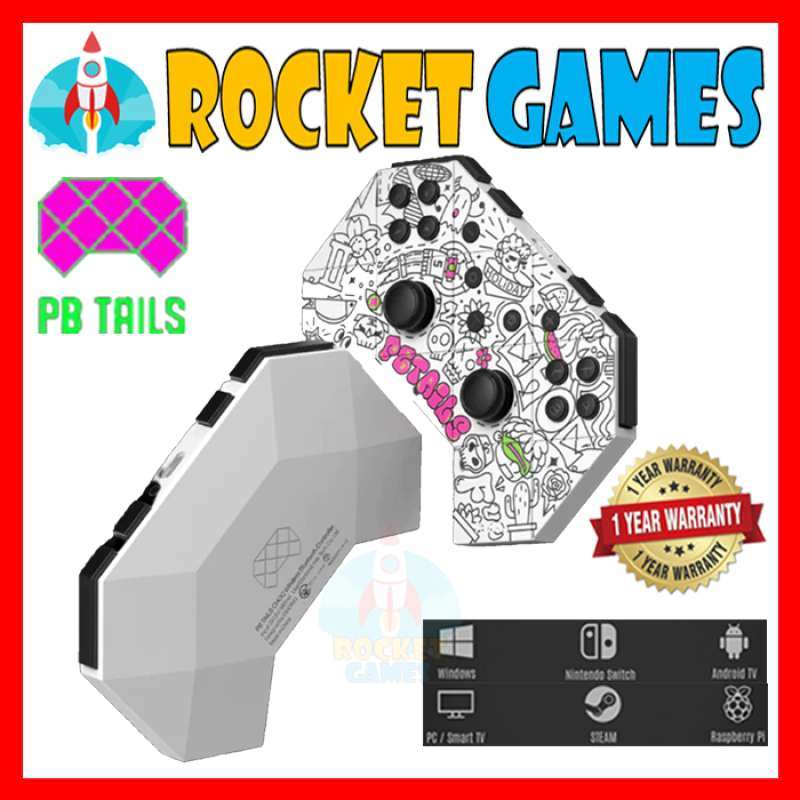 Jual PB TAILS Choc 2.0 Bluetooth Gaming Wireless Controller PC STEAM SWITCH - WULONG di Seller ...