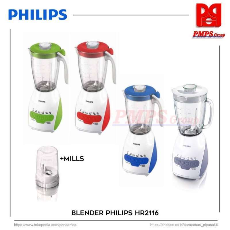 Jual Blender Kaca HR 2116 Original 2 liter Philips di Seller PT ...