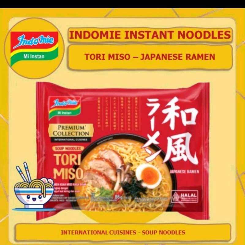 Jual Indomie Premium Collection Japanese :tori Miso/ Shoyu Ramen ...
