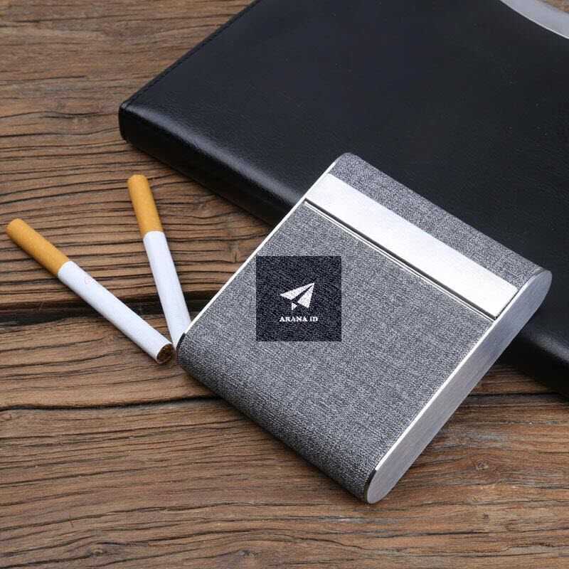 Jual Tempat Rokok / Kotak Rokok Kulit / Premium Elegant Magnetic Canvas ...