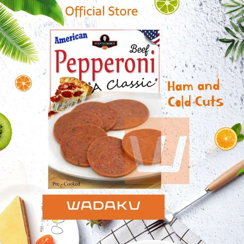 Jual sven's choice BEEF CLASSIC PEPPERONI 100g di Seller Wadaku ...