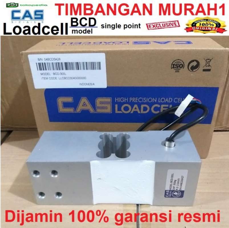 Promo LOAD CELL MEREK CAS BCD LOADCELL SINGLE POINT 500 KG Diskon 33% ...
