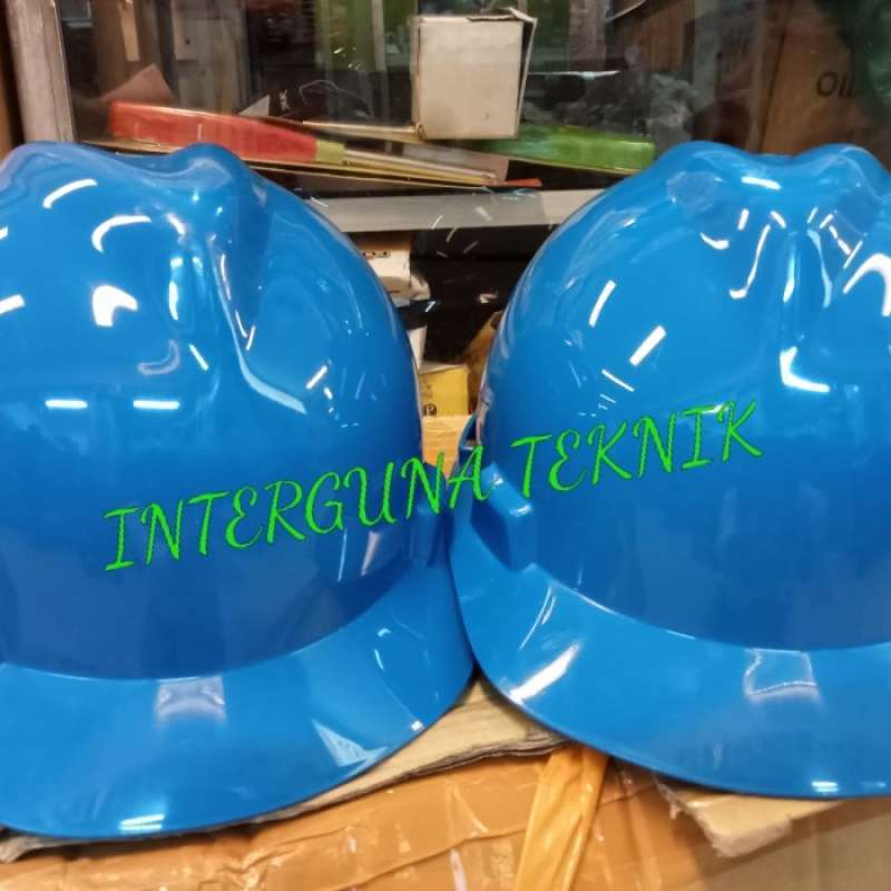 Promo HELM SAFETY PROYEK MSA FASTRACK BIRU ORIGINAL USA Diskon 23% di ...