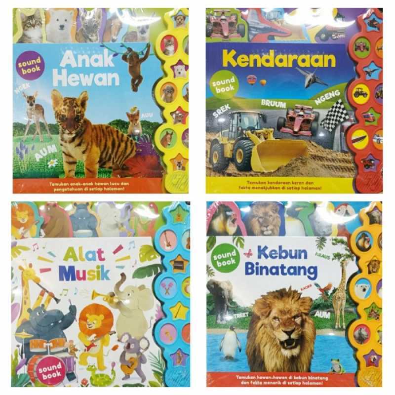 Jual Buku Big Sound Book: Anak Hewan Kendaraan Alat Musik Kebun ...