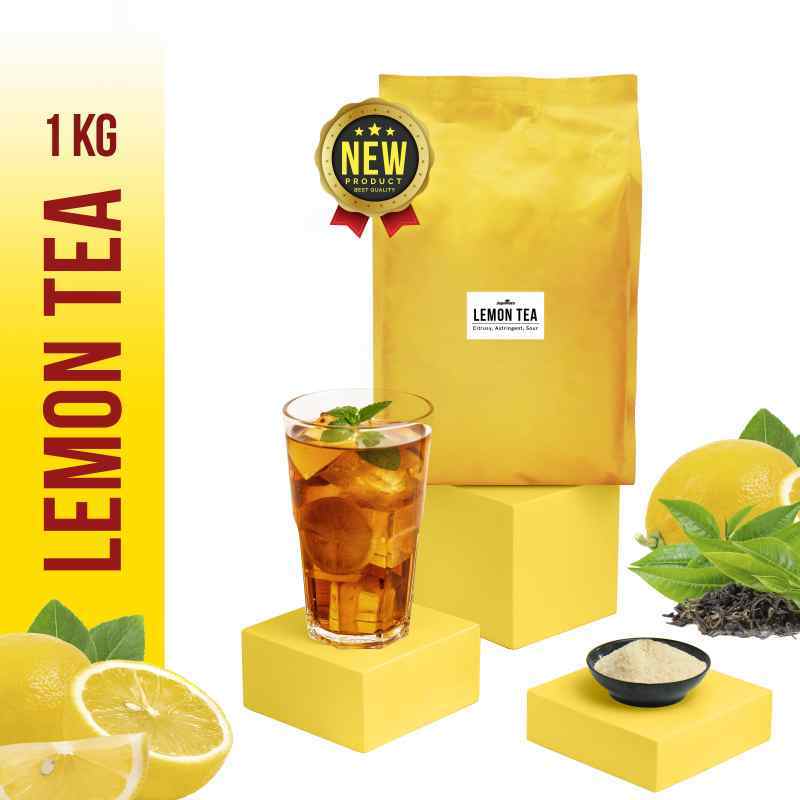 Promo 1Kg - Jagorista Lemon Tea Premium Bubble Drink / Powder Bubuk ...