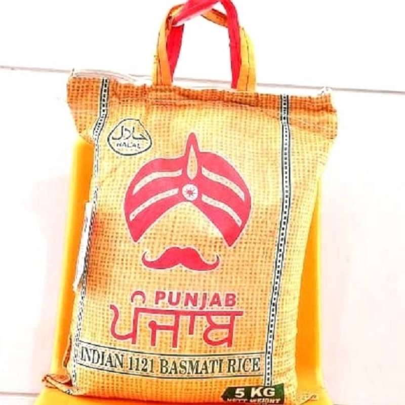 Jual BERAS BASMATI PUNJAB KING EXTRA LONG RICE 5KG NEW di Seller ...