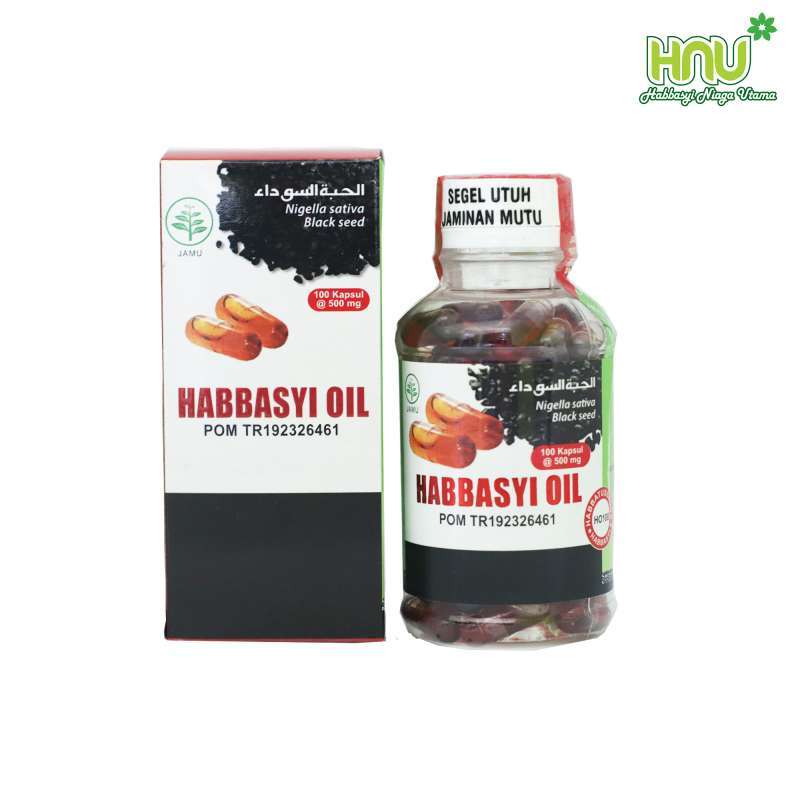 Promo Habbasyi Oil / Habbatussauda Oil ( Isi 100 kapsul ) Diskon 20% di ...