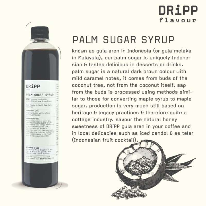 Jual Dripp Palm Sugar Syrup Di Seller Sahabat Horeca Bandung ...