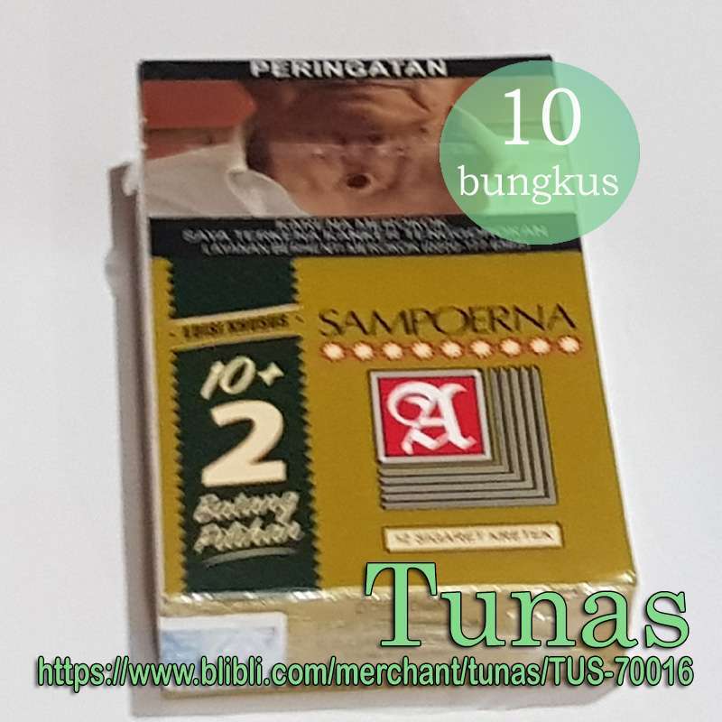 Jual Rokok SAMPOERNA KRETEK 12 batang [1 slof / 10 bungkus] / EDISI ...