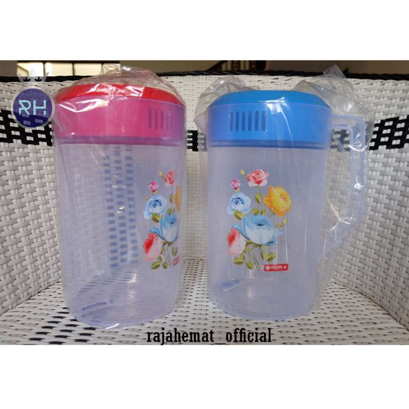 Jual (FREE BUBBLE WRAP)Teko Plastik || Water Jug LION STAR 4,1 Liter di Seller Raja Hemat ...