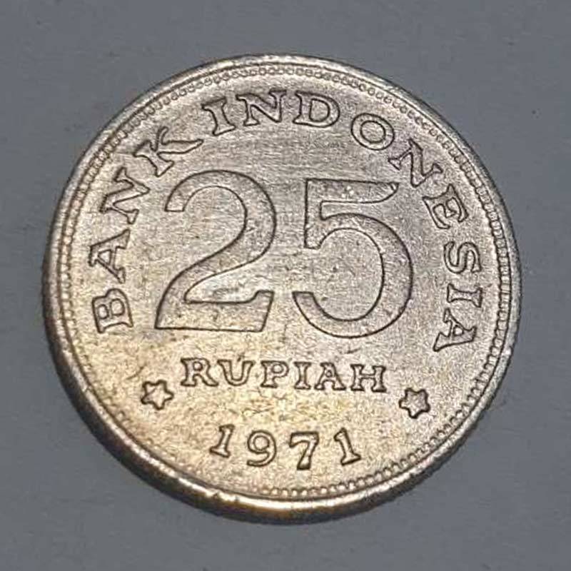 Jual Uang Kuno Koin 25 Rupiah Tahun 1971 Di Seller Catin Colection - Lagoa, Kota Jakarta Utara ...