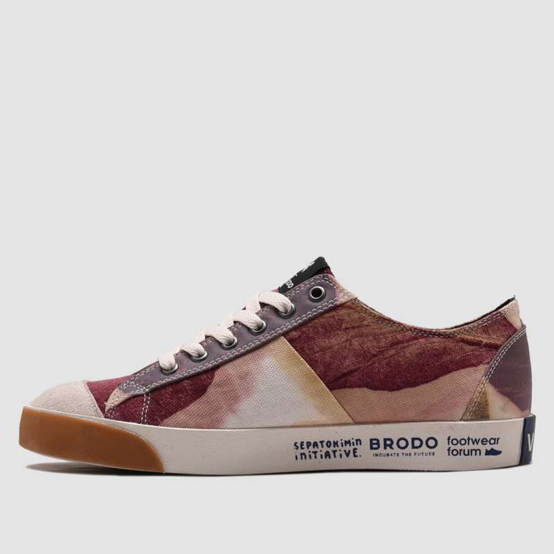 Jual Brodo - Vantage Sepatokimin Lo - Eco Print White Gs - White 42 Di ...