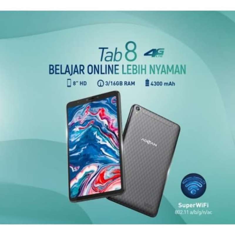 Jual Advan Tablet 8 Tab Belajar. - 3GB / 16GB - Garansi Resmi di Seller ...