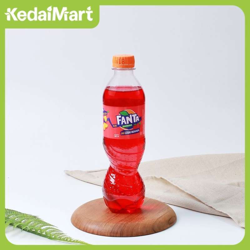 Jual Fanta Strawberry 390 ml/Minuman Soda Rasa Strawberry/Soft Drink ...