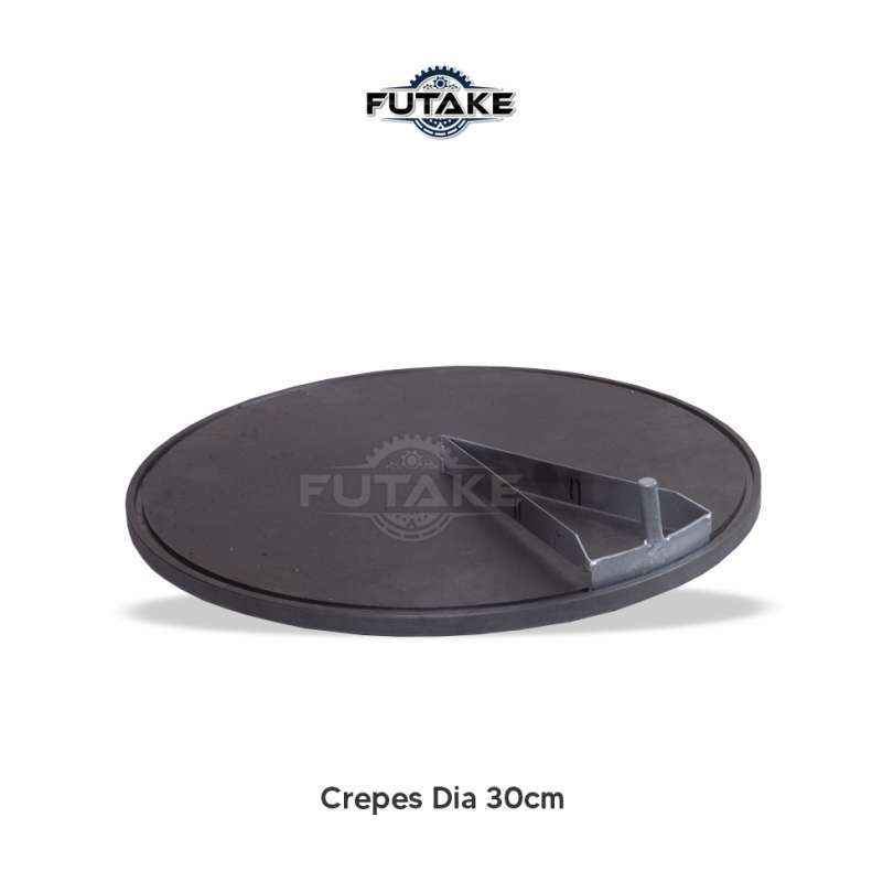 Promo WAJAN CREPES DIAMETER 30 CM SEMI OTOMATIS PERATA CREPES BAHAN ...