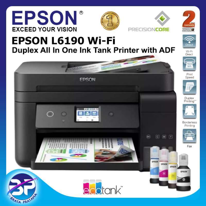 Jual Epson L6190 WiFi Duplex All In One Ink Tank Printer with ADF di ...