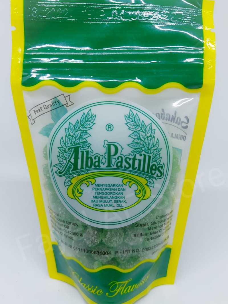 Jual Permen Kayu Putih Alba Pastilles 100gram Asli Cita Rasa Tempo ...
