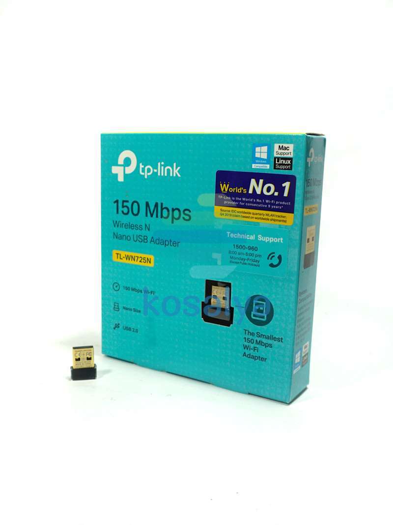 Jual TP-LINK Wireless Nano USB TP-TL725N Wireless Adapter 150 Mbps di ...