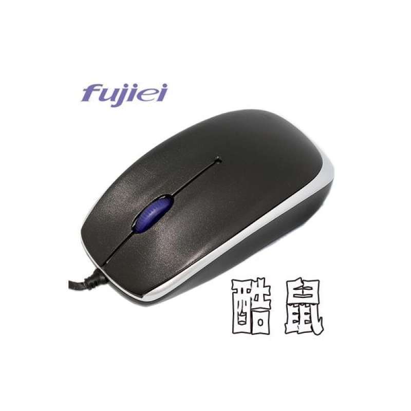 Jual fujiei cool mouse generation USB Optical Mouse (black and silver ...