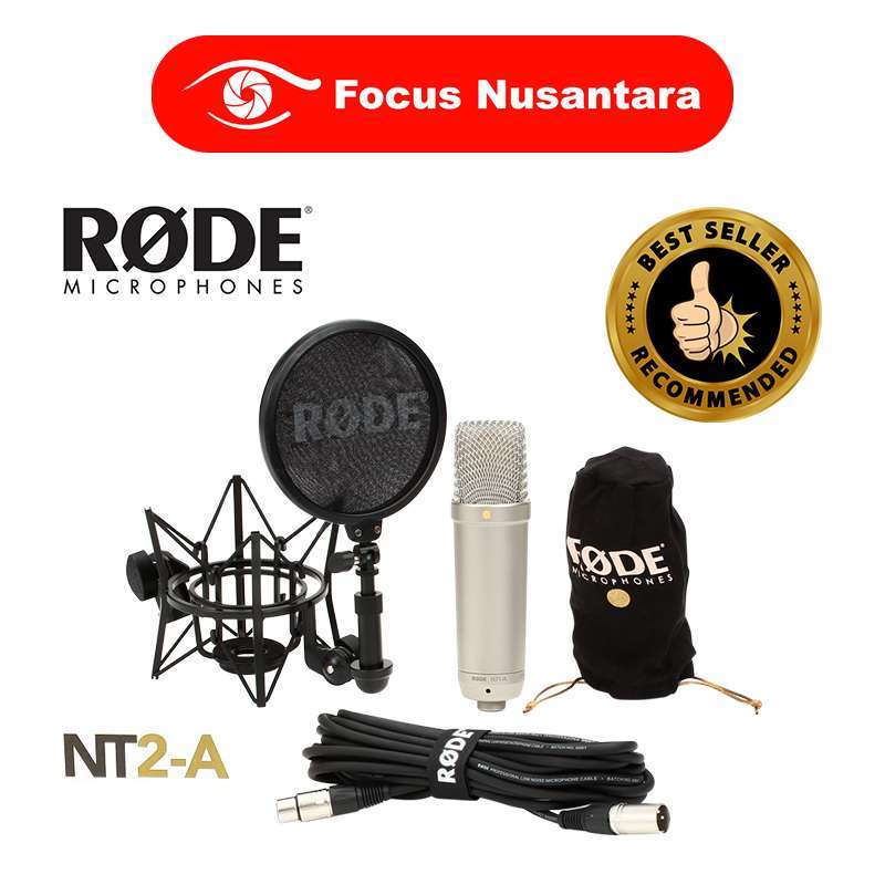 Jual FOCUSNUSANTARA - RODE NT2-A Multi-Pattern Dual 1 Condenser Microphone di Seller Focus ...