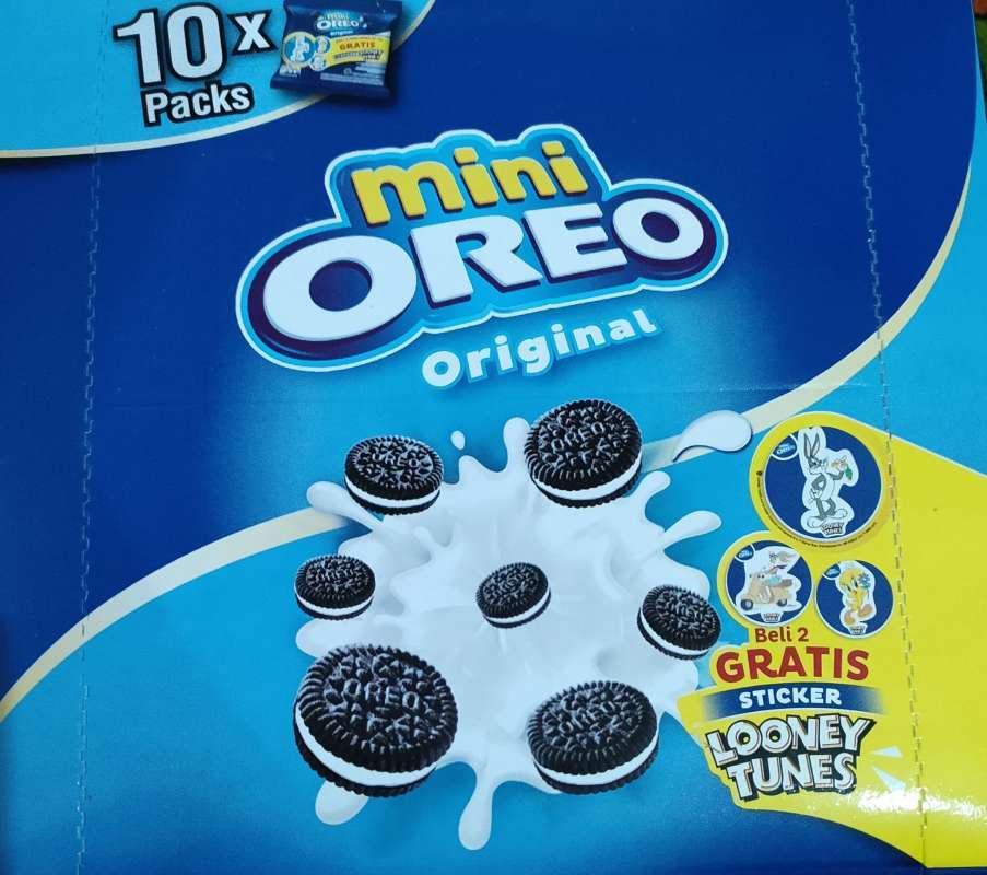 Jual Mini oreo original isi 10 packs @20,4gram di Seller Nanashop ...