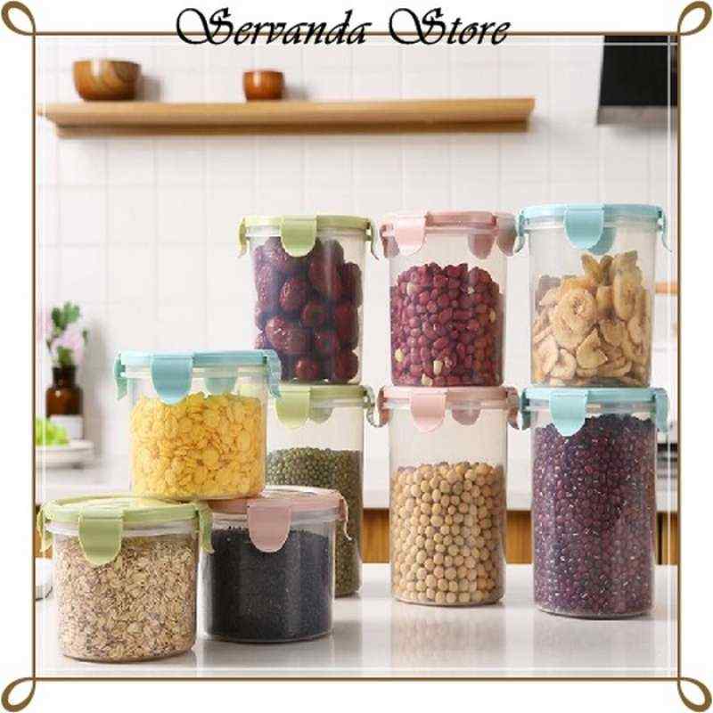 Jual TOPLES PLASTIK BENING TRANSPARAN WADAH MAKANAN ANTI TUMPAH TAHAN ...