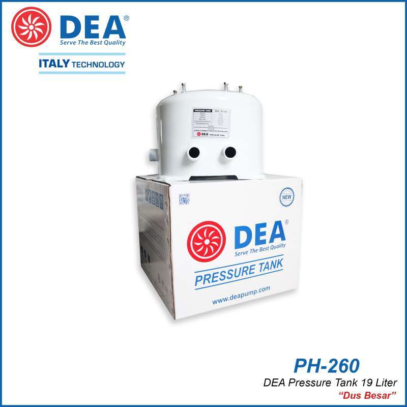 Jual Tangki / Tabung Angin DEA Tipe PH-260 (Pressure Tank) 19L - DEA di Seller DEAPUMP OFFICIAL ...