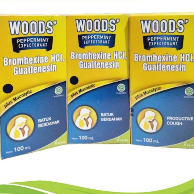 Promo Woods Peppermint Expectorant Obat Batuk [100 mL] Diskon 4% di ...