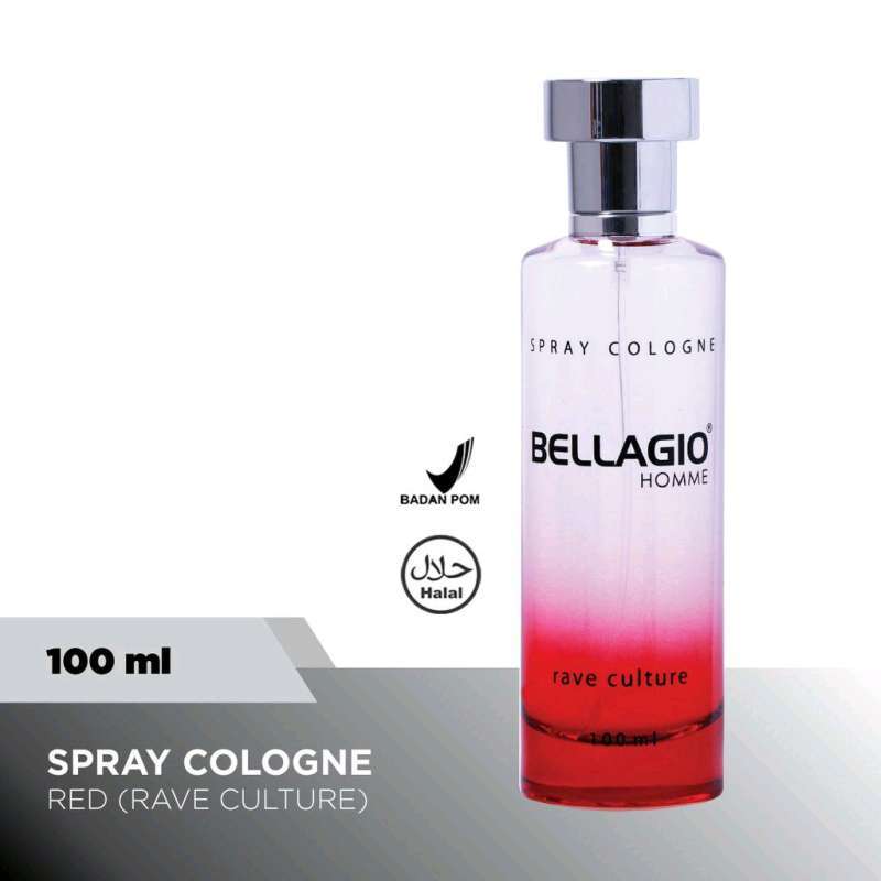 Promo Bellagio Rave Culture Spray Cologne [100 mL] Diskon 33% di Seller ...