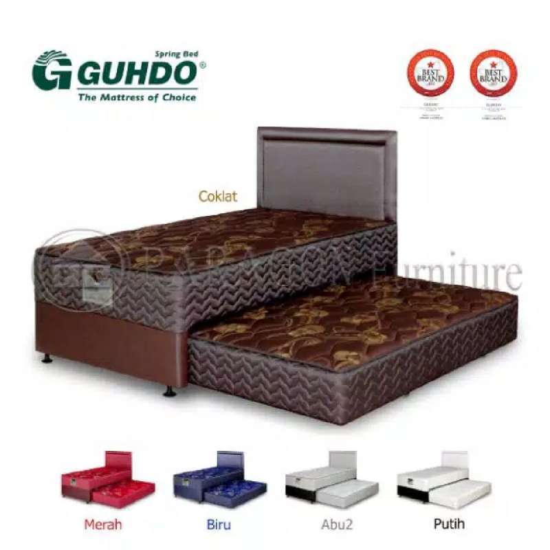 Jual Spring Bed Guhdo 2 Ini 1 Kasur Guhdo 2 In 1 Guhdo - 2 In 1 Tempat Tidur Single / Kasur ...