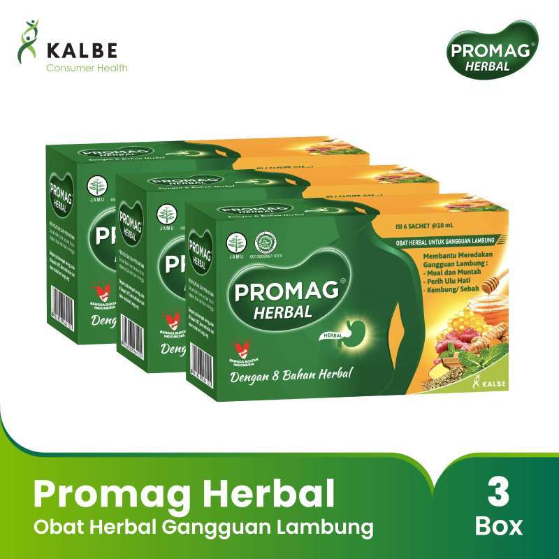 Promo Promag Gazero Herbal Obat Lambung Diskon 6% di Seller Kalbe ...