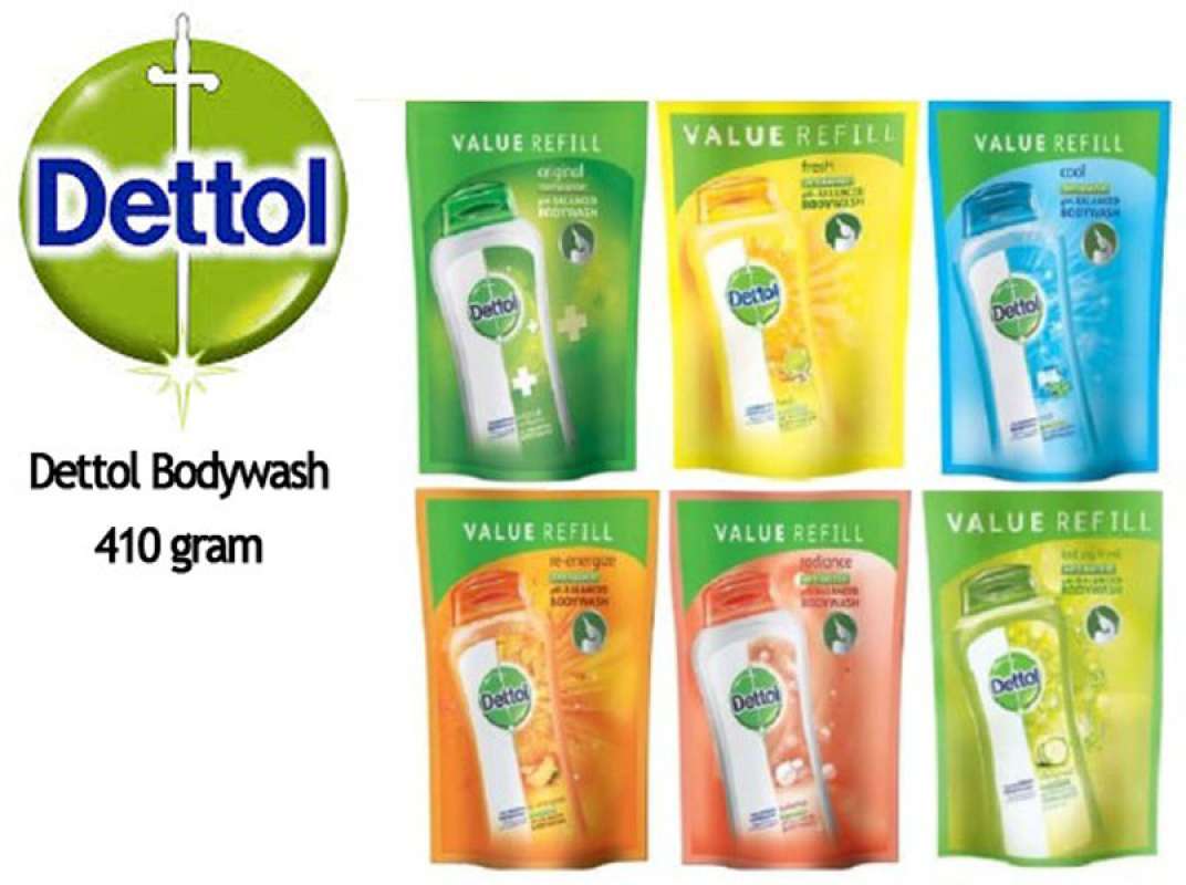 Jual Dettol Sabun Mandi Cair body wash 410g 410gr 410 gram Refill pouch refil di Seller The Only ...