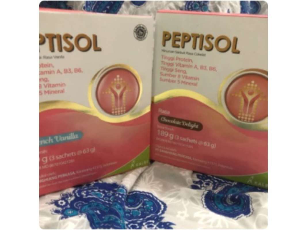 Jual PEPTISOL Susu Tinggi Protein Vanila Box 190 g di Seller Kaistore ...