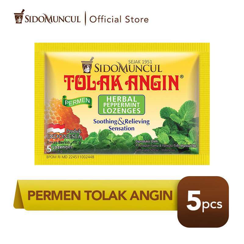 Jual SIDOMUNCUL Tolak Angin Permen 5pcs di Seller Alfamidi Official ...