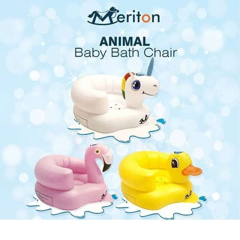 Jual Meriton Bbc-002 Animals Baby Bath Chair Flaminggo Di Seller Toys ...